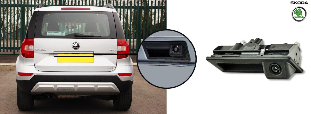 Genuine Skoda Yeti Genuine Reversing Rear View Camera Kit Genuine Skoda Yeti Genuine Reversing Rear View Camera Kit
